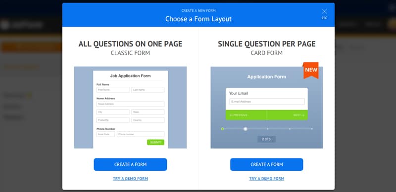 JotForm para crear formularios online – SRComunicaciones